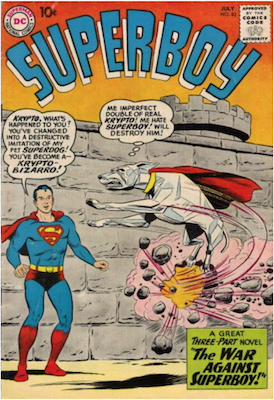Superboy Comic Books Price Guide #1 to #100